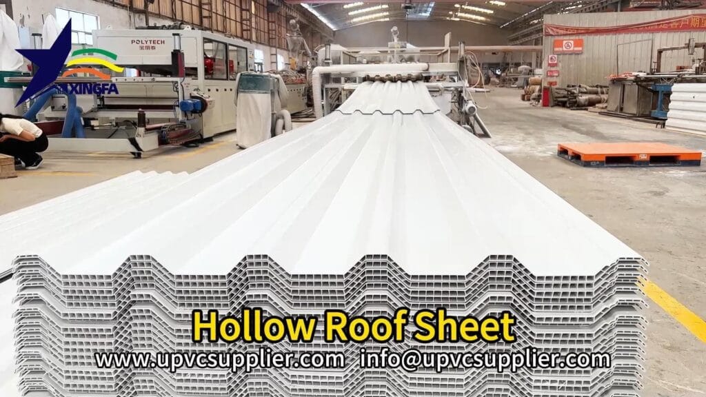 UPVC Hollow Roof Sheet 885 - XINGFA